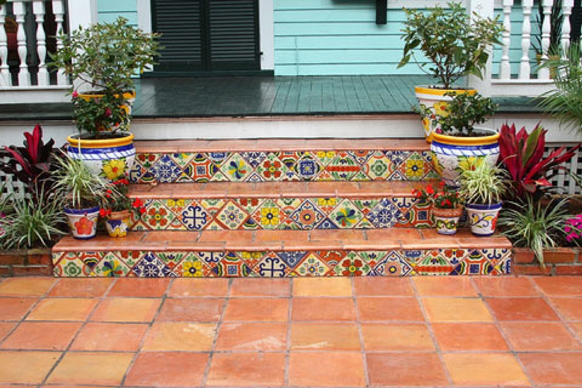 Front Step Tiles – Mexican Tiles