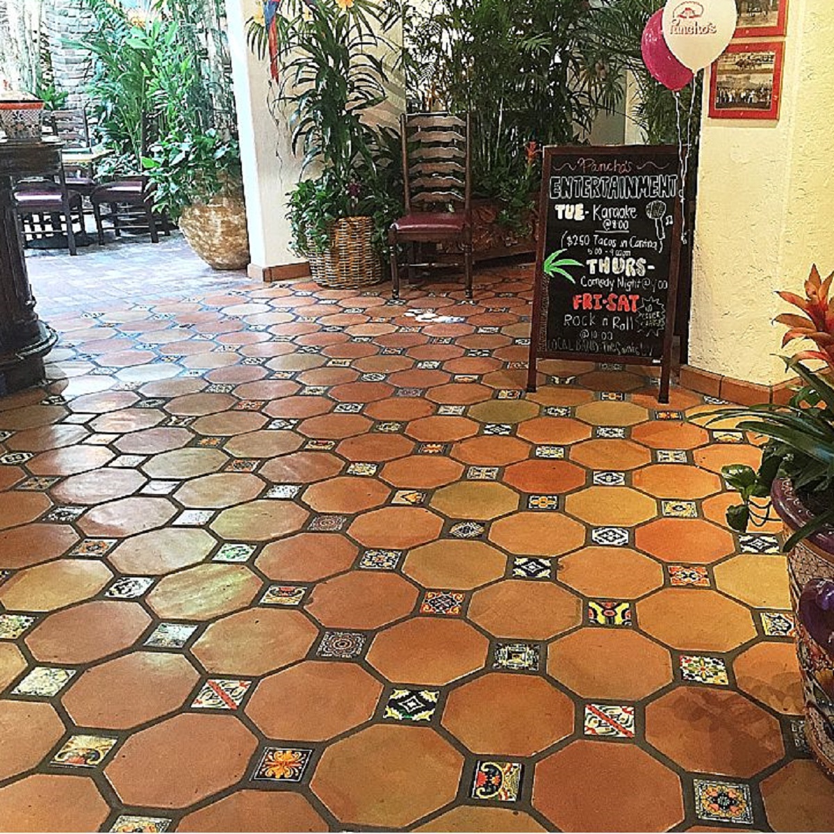 Mexican Floor Tile Mexican Tile Renew' Cleans And Seals Saltillo Floor