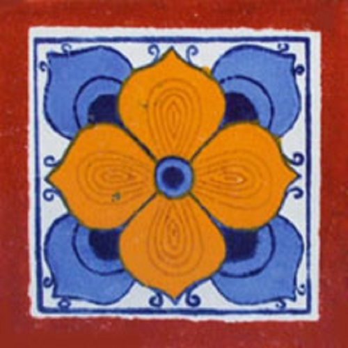 Rustic Style Patio with Mexican Tiles – Mexican Tiles