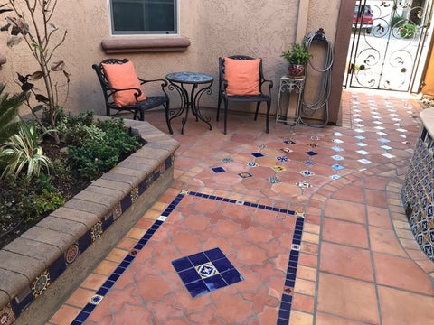 Mexican Floor Tiles for Refreshing Patio – Mexican Tiles